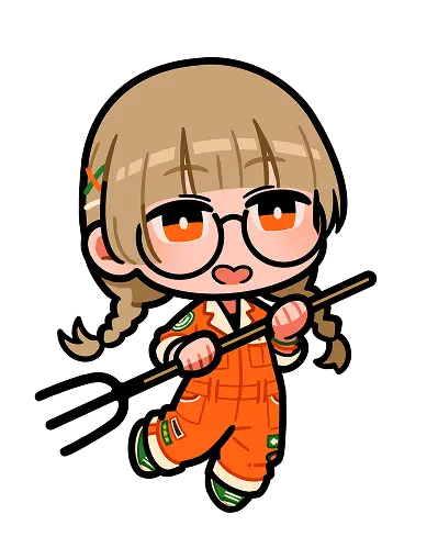 生産牧場スタッフのイメージイラスト